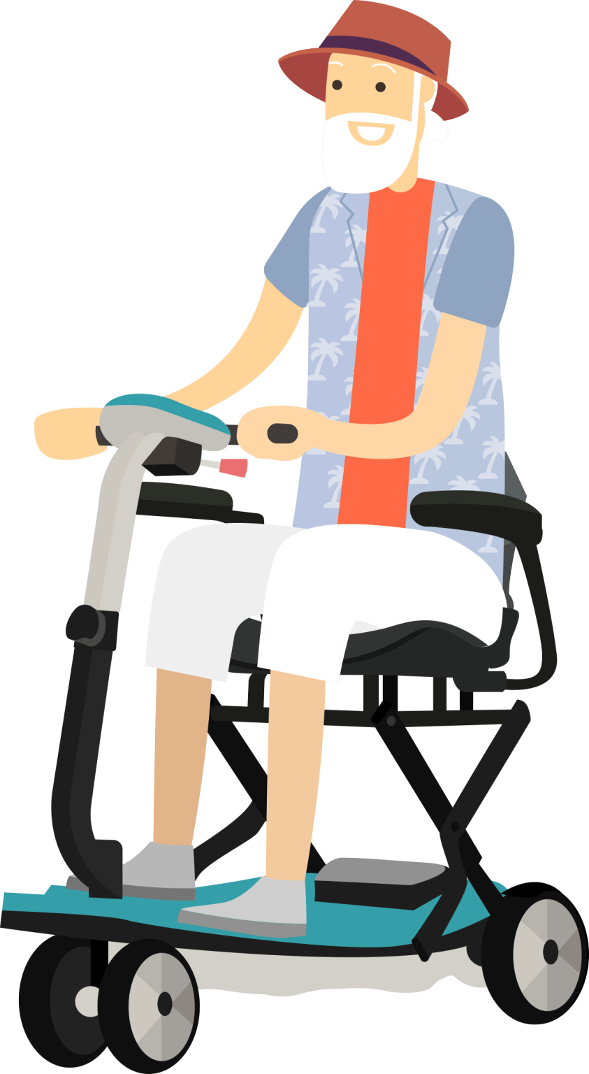 Mobility Aids & Scooters Rental | Singapore - Fuss Free